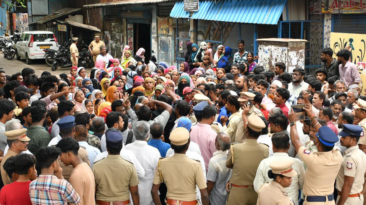 Schoolboy dies of electrocution while walking on waterlogged road in Chennai - The Hindu